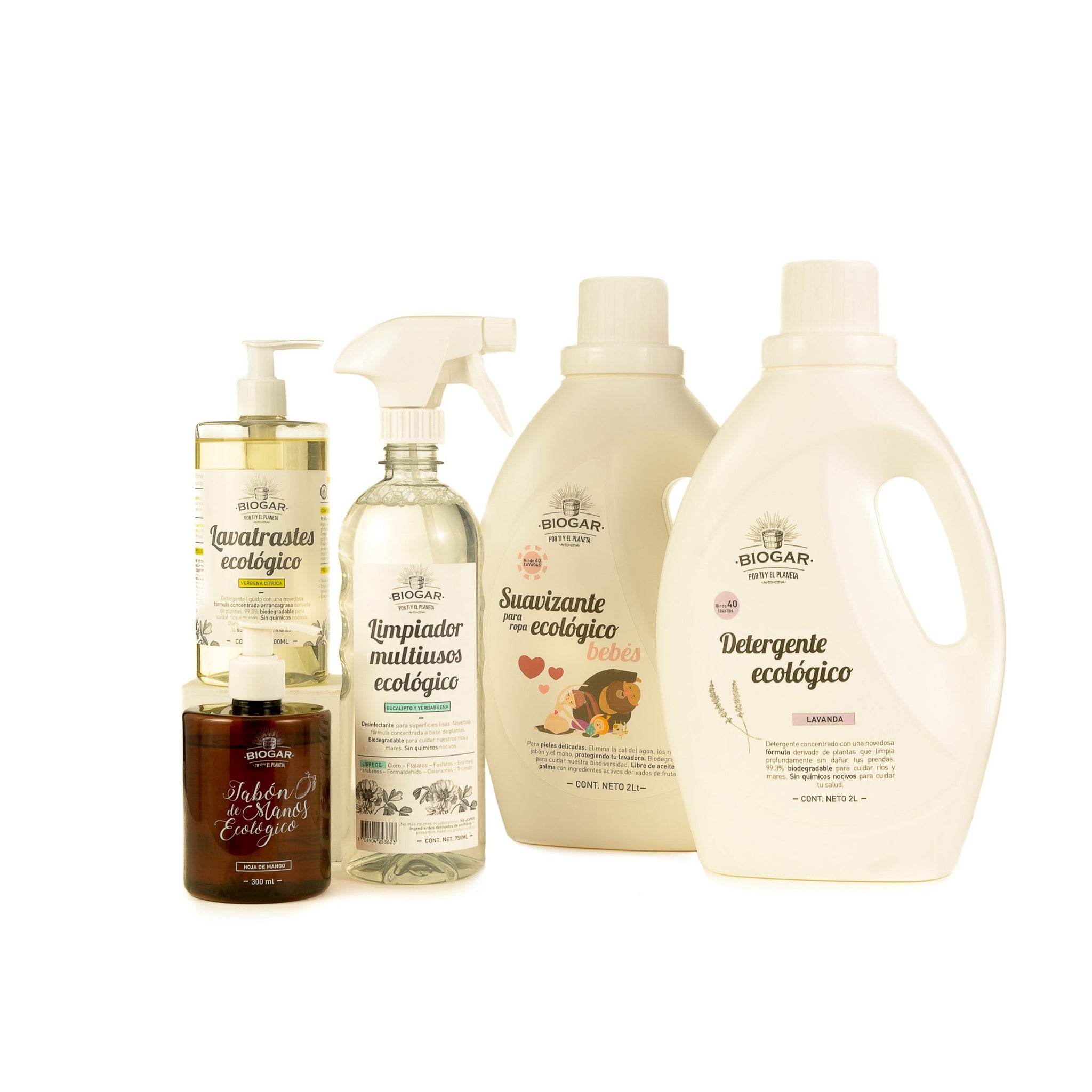 Kit Ecológico con Suavizante – Biogar Cuidado Ambiental