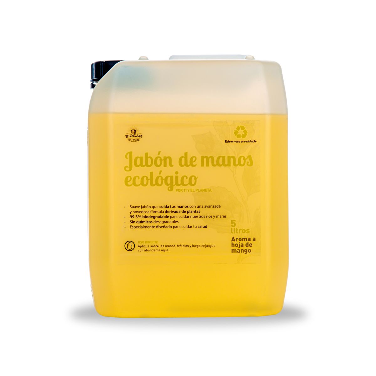 Jabón de Manos Ecológico – Biogar Cuidado Ambiental